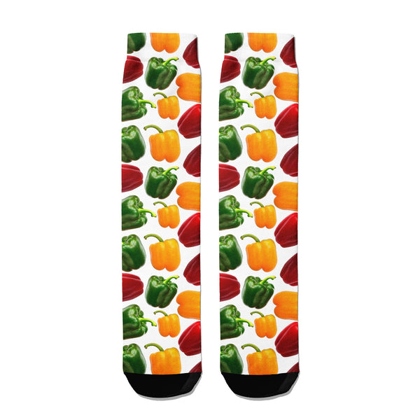 Bell Pepper Socks | Everything Vegan