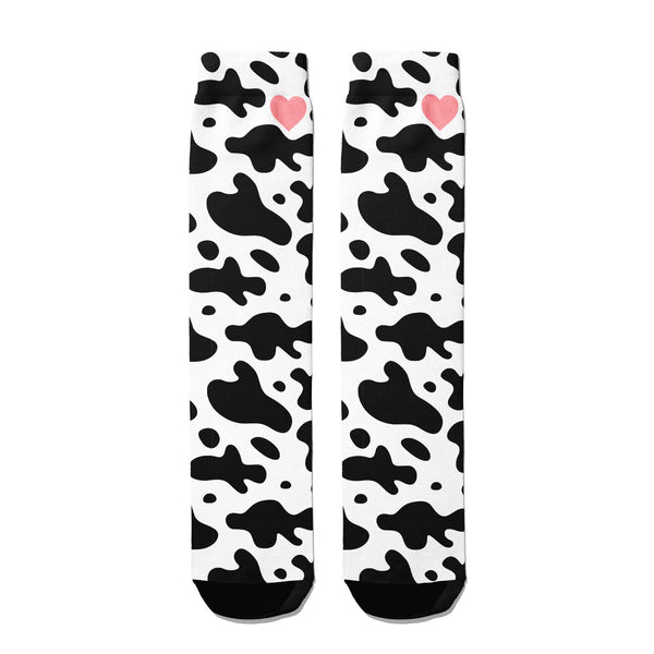 Cow Pattern Socks | Everything Vegan