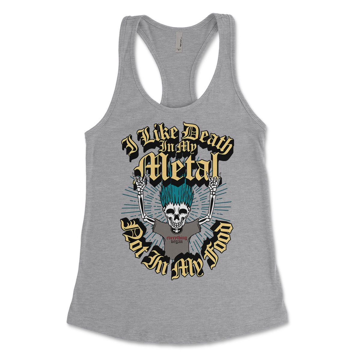 Death Metal Women's Tank Top | Everything Vegan
