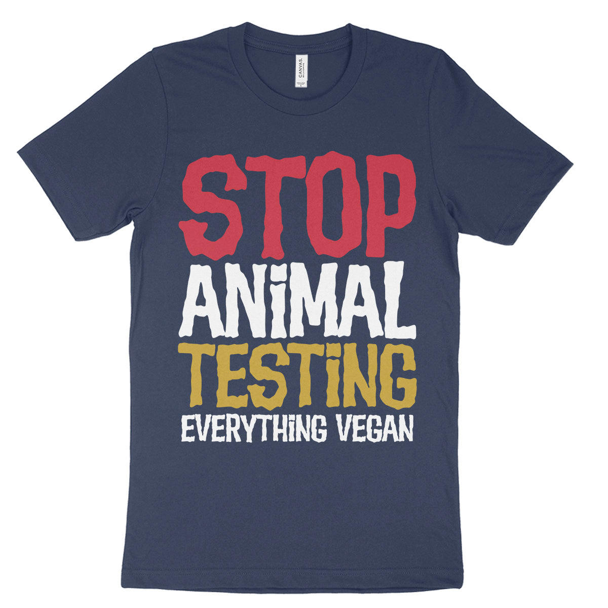 Stop Animal Testing Shirt | Everything Vegan